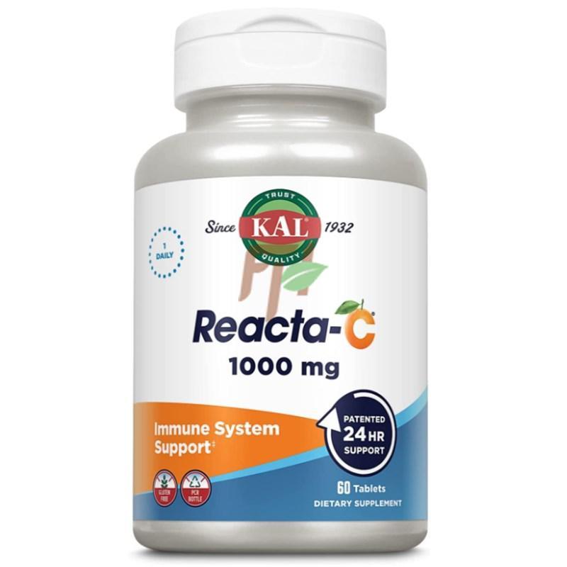 KAL VITAMIN C [Reacta-C®] (1000 мг × 60 таблеток) - Купить витамин Ц в ...