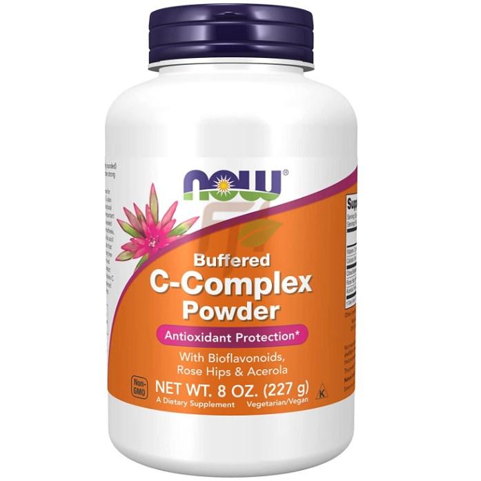 NOW BUFFERED C-COMPLEX POWDER (227 гр) - Купить аскорбат кальция в ...