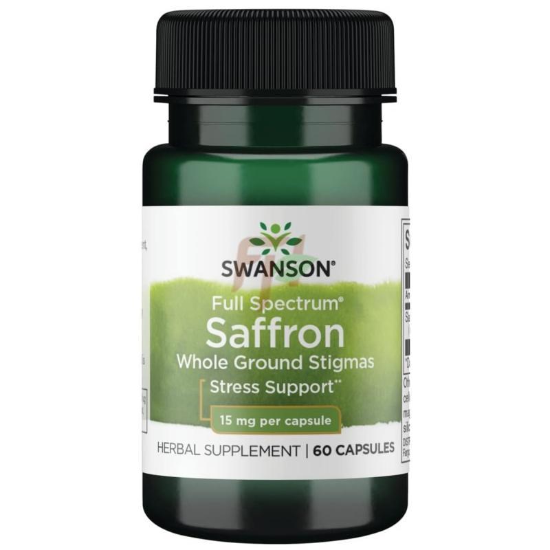 Swanson SAFFRON (15 мг * 60 капс) - купить шафран в Москве | FitHerb