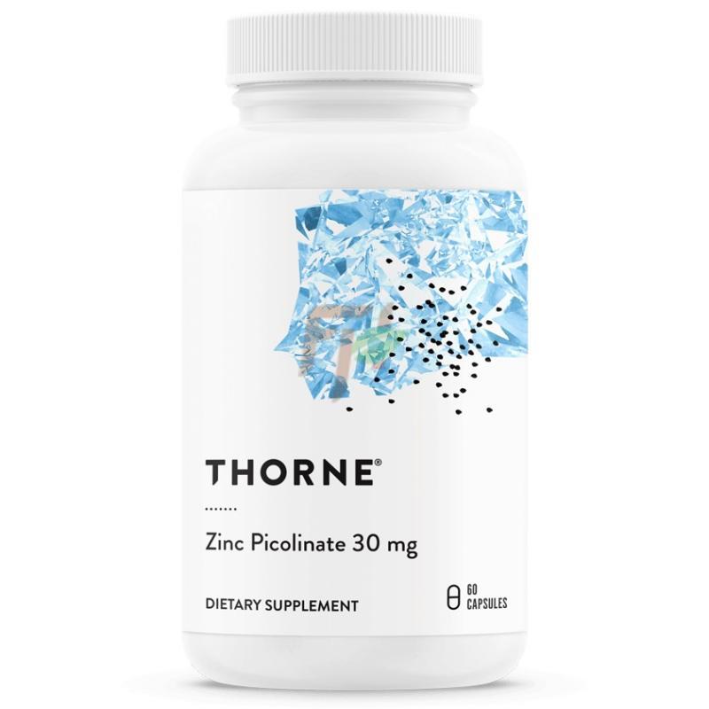 Thorne ZINC PICOLINATE (30 мг * 60 капс) - купить цинк в Москве | FitHerb
