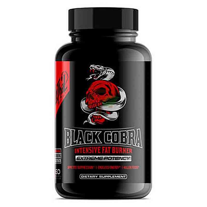 Lethal Supplements Black Cobra - Купить жиросжигатель Black Cobra (60 ...