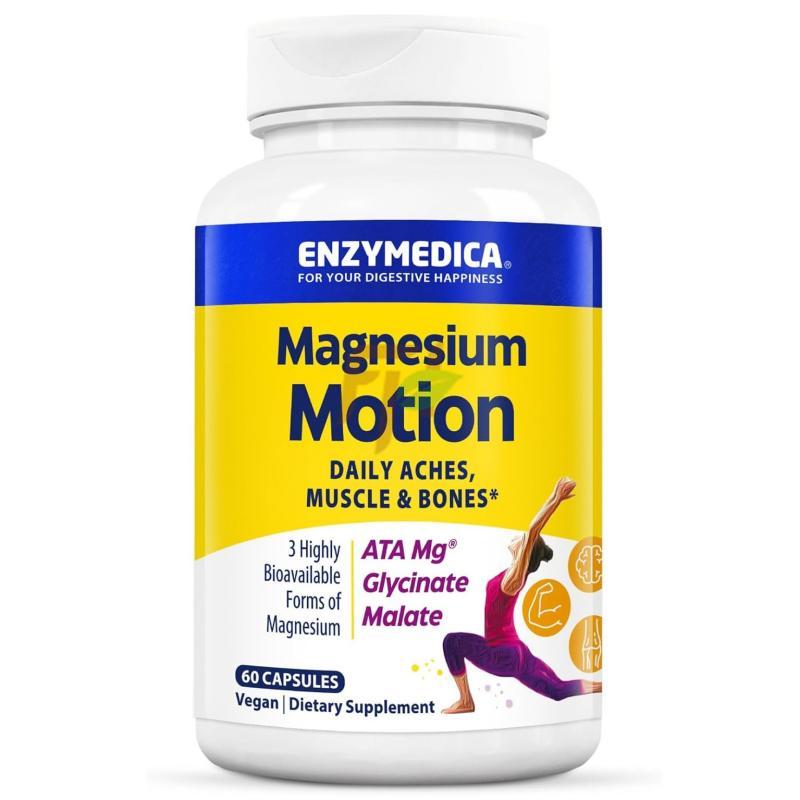 Enzymedica MAGNESIUM MOTION (60 капс) - купить магний в Москве | FitHerb