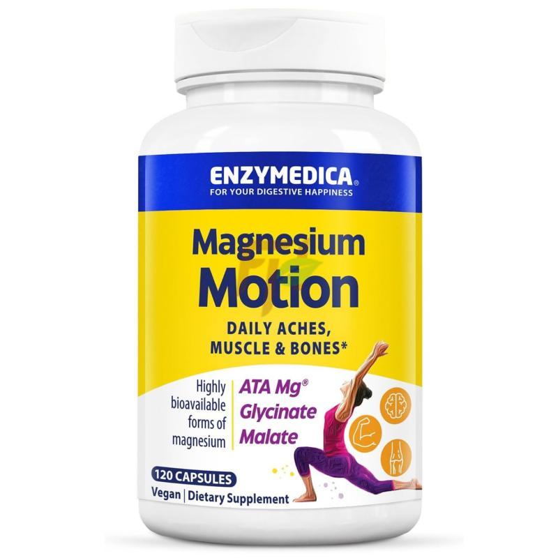 Enzymedica MAGNESIUM MOTION (120 капс) - купить магний в Москве | FitHerb