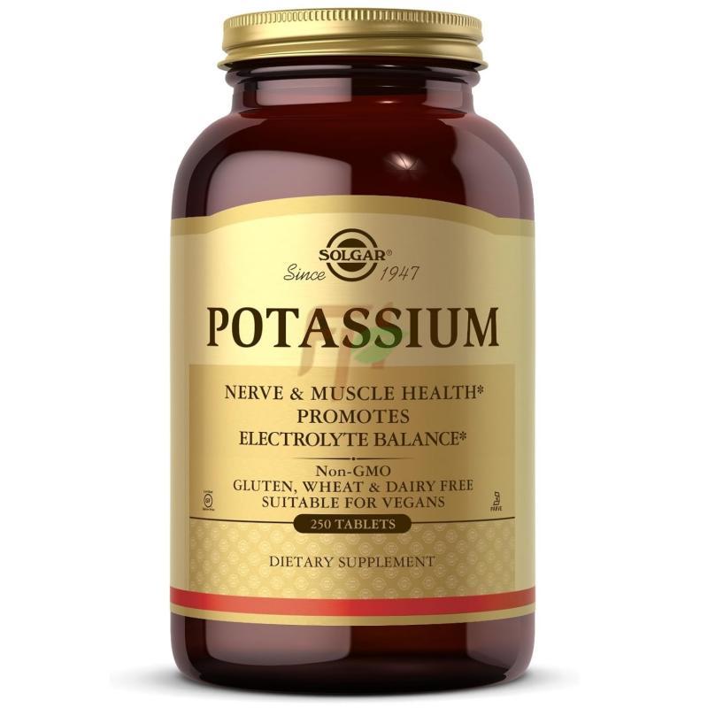 Solgar Potassium (99 мг * 250 табл) - купить калий в Москве | FitHerb