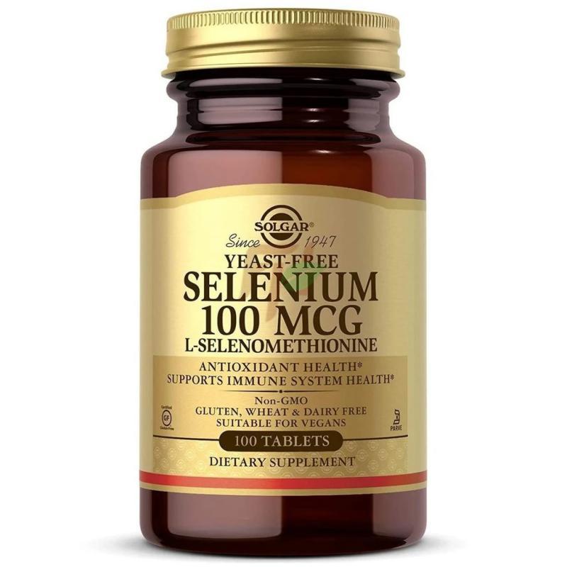 Solgar SELENIUM (100 мкг * 100 табл) - купить селен в Москве | FitHerb