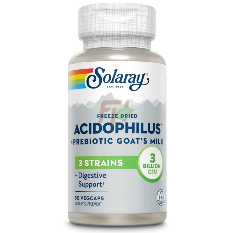 Solaray ACIDOPHILUS 3 STRAINS (50 капс) купить пробиотик в Москве | FitHerb