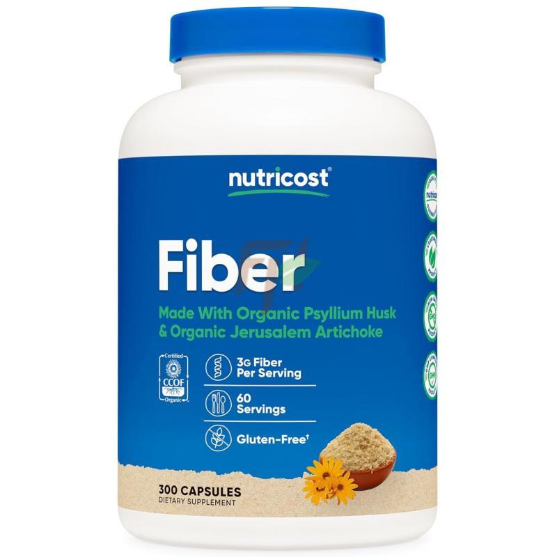 Nutricost FIBER (300 капс) - купить капсулы с клетчаткой в Москве | FitHerb