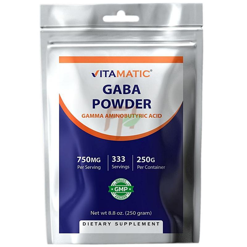 Vitamatic GABA POWDER (250 гр) - купить ГАМК в Москве | FitHerb