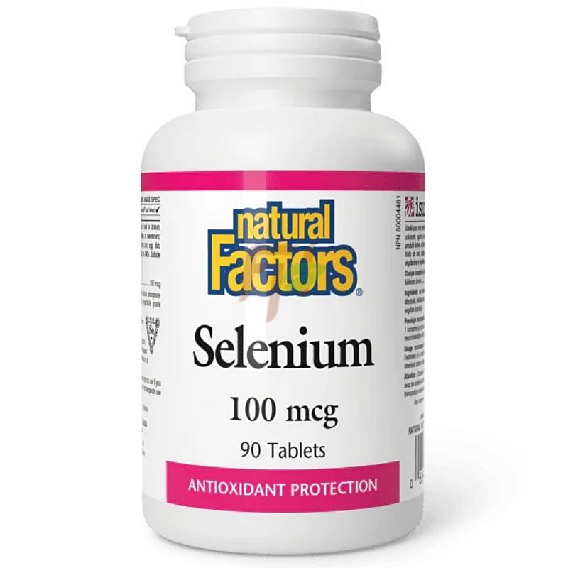 Natural Factors SELENIUM (100 мкг * 90 табл) - купить в Москве | FitHerb