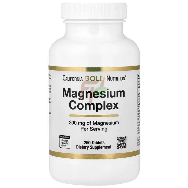California Gold MAGNESIUM COMPLEX (250 табл) - купить в Москве | FitHerb