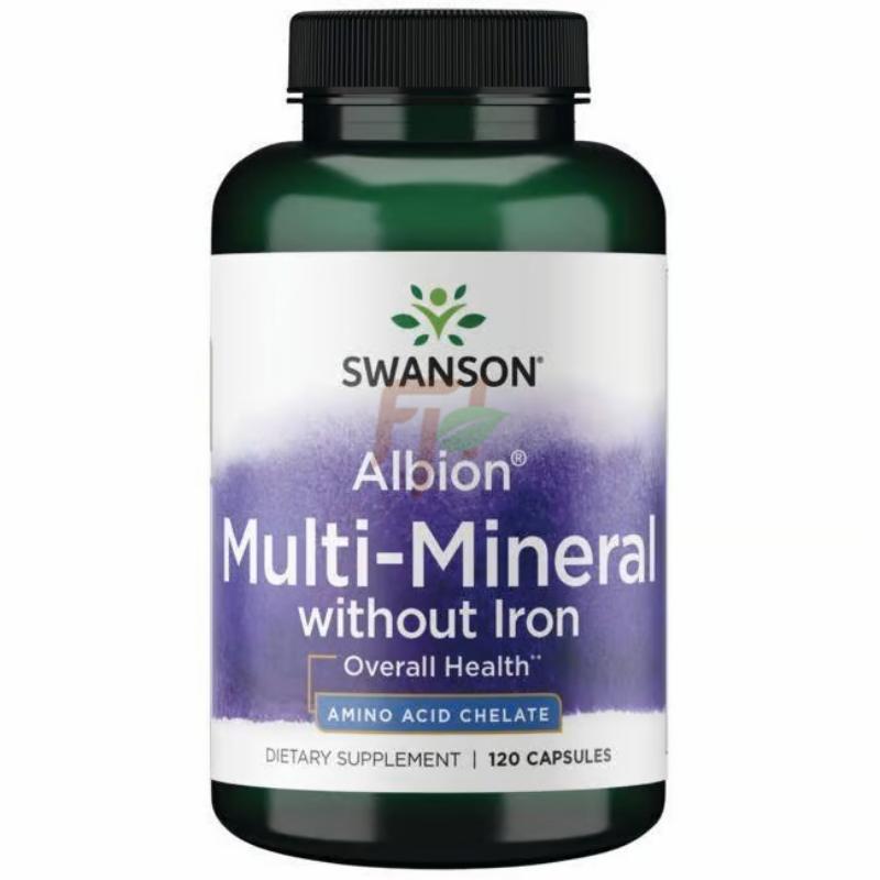 Swanson ALBION MULTI-MINERAL NO IRON (120 капс) - купить в Москве | FitHerb